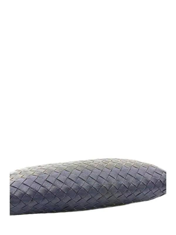 Bottega Veneta Tricolor Nappa Intrecciato Clutch Bag - Black
