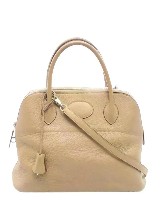 Hermès Taurillon Clemence Bolide 31 Satchel - Brown