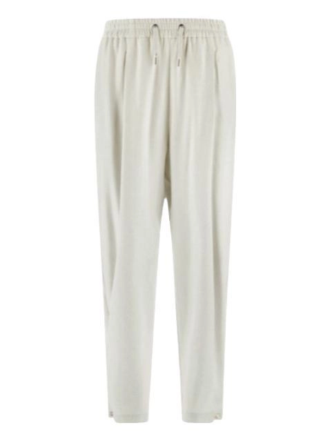 Herno Elastic Waist Drawstring Trousers - Beige