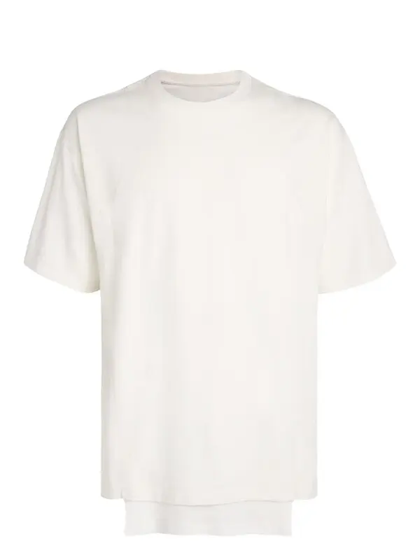 MAISON MARGIELA Cotton Double-layered T-shirt - White