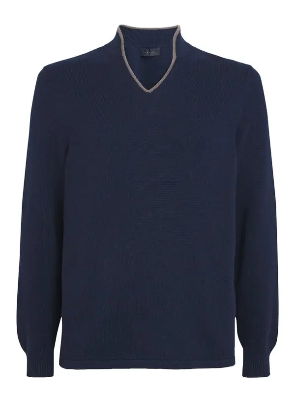 Sease Ellen Cashmere Sweater - Navy