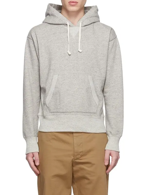 Ralph Lauren Logo Drawstring Hood Hoodie - White