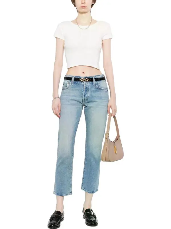 MOTHER Lil' Hiker Hover Jeans - Blue