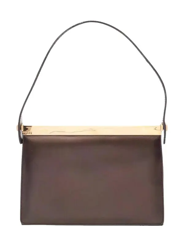 Gucci 20th Century Calfskin Handbag - Brown