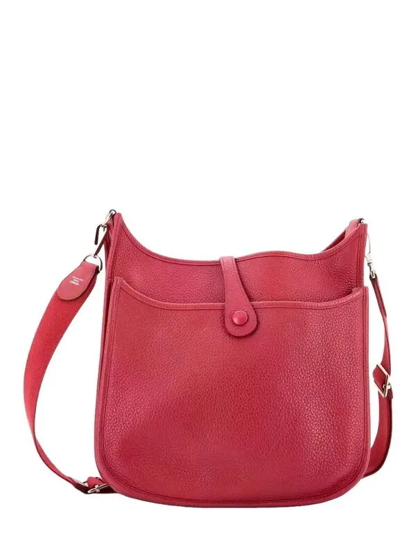 Hermès Evelyne Iii Clemence Pm Bag - Pink