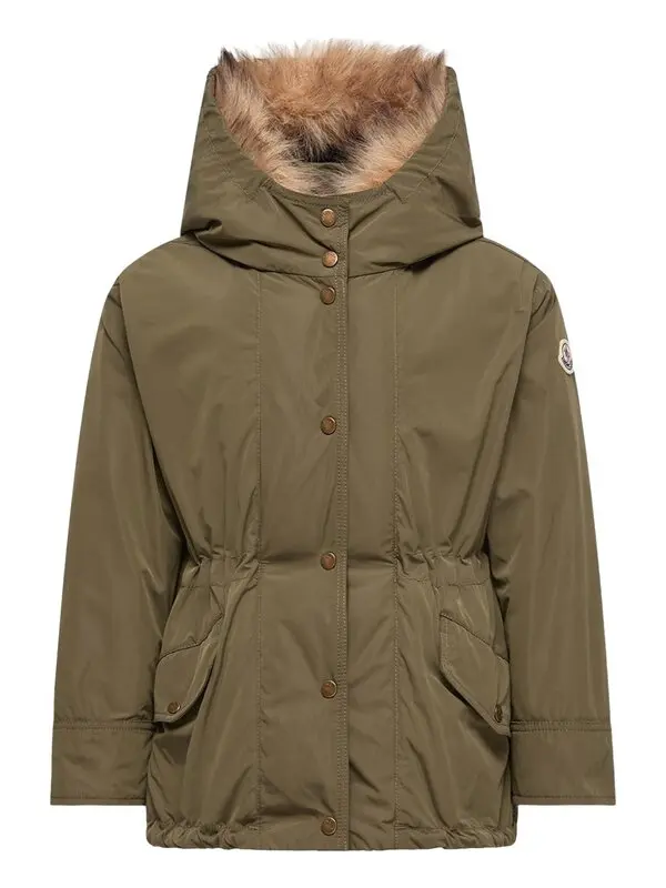 Moncler Ulava 3-in-1 Hooded Down Jacket - Olive Green