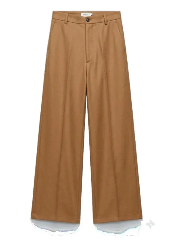 Barena Venezia Flannel Trousers - Camel