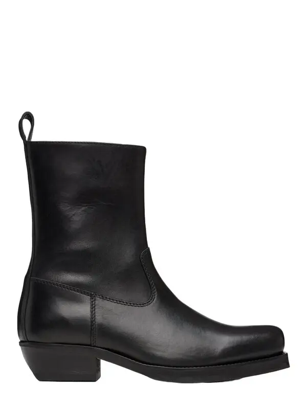 WON HUNDRED X Sendra Barcelona Collaboration Ankle Boots - Black