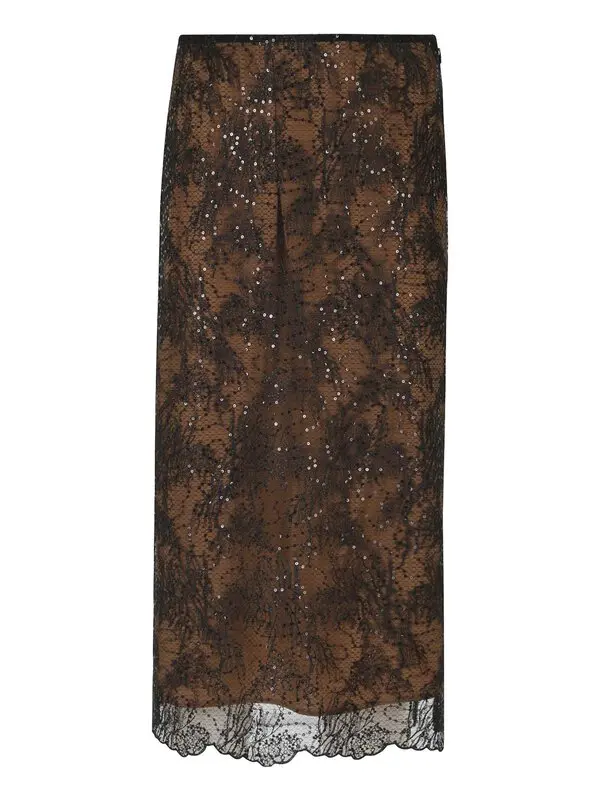 SEMICOUTURE Printed Skirt - Multi-color
