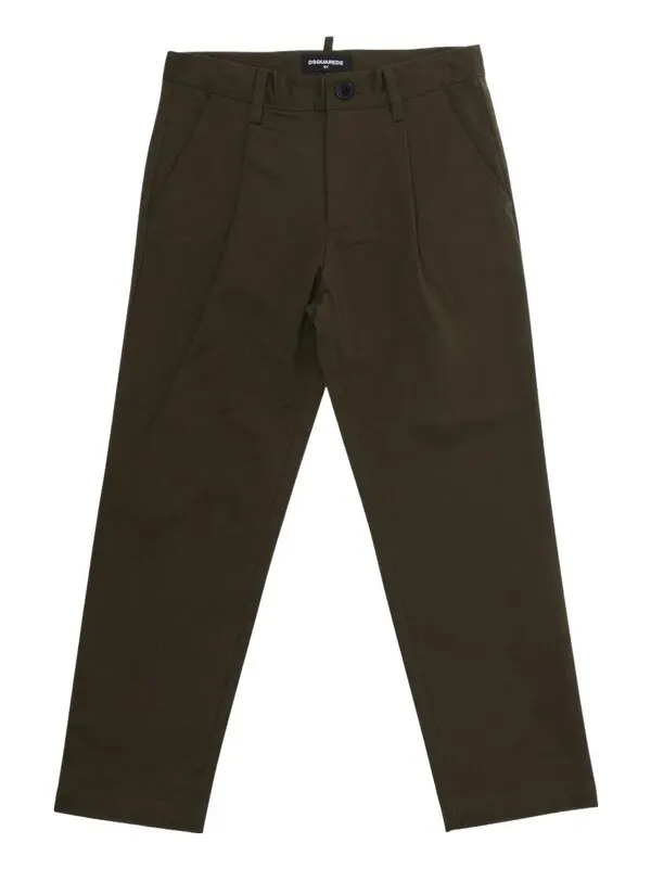 Dsquared2 Pleated Tailored Trousers - Green