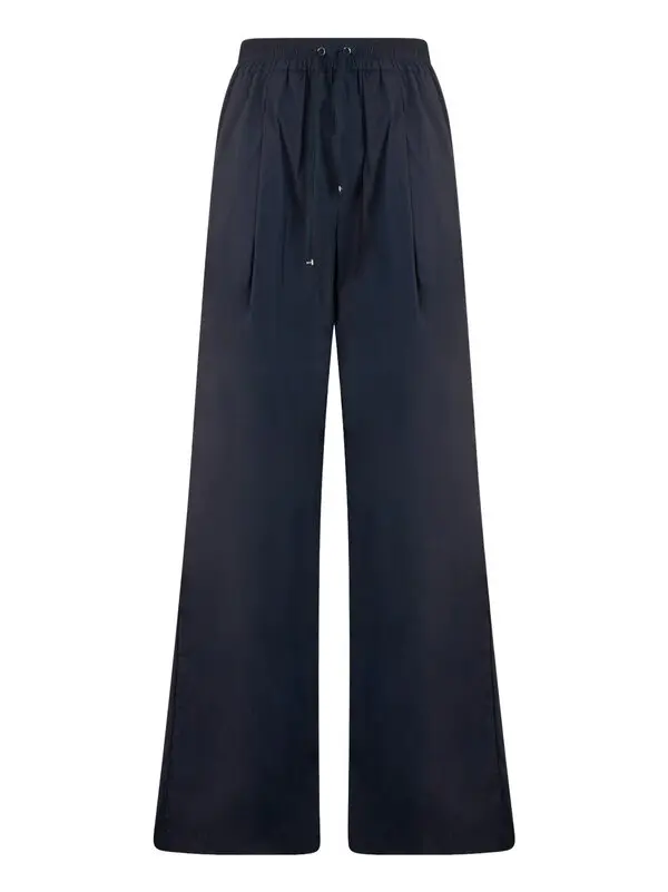 Herno Drawstring Wide-leg Trousers - Dark