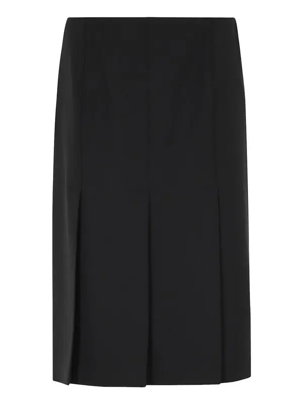 Seventy Pleated Skirt - Black