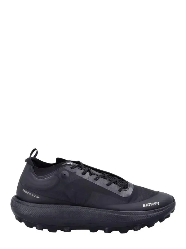 Satisfy The Rocker Technical Nylon Sneakers With Vibram Sole - Black
