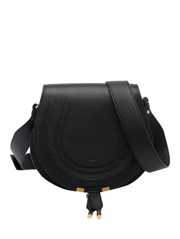 Chloé Marcie Grained Calfskin Mini Bag - Black