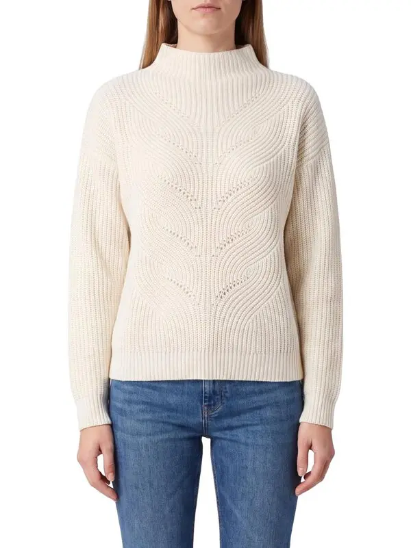 Herno Pure Wool Turtleneck Jumper - White