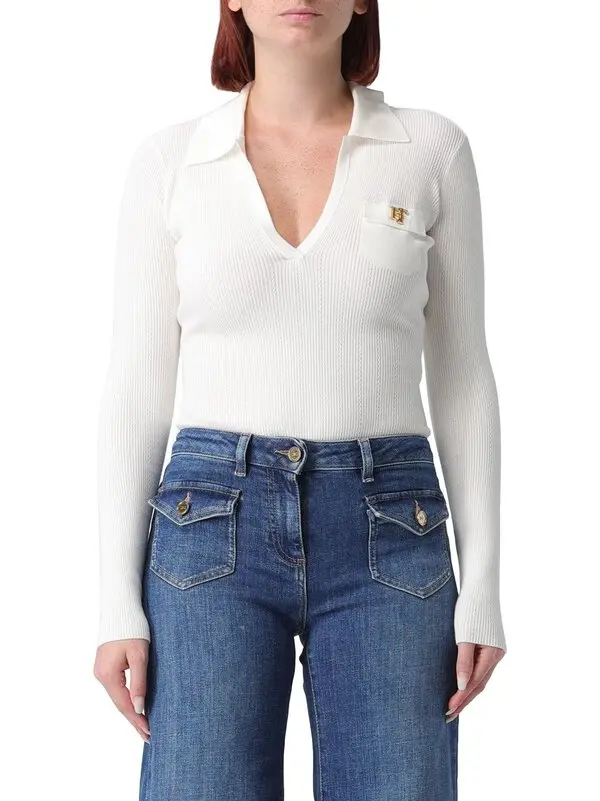 Elisabetta Franchi Top - Ivory