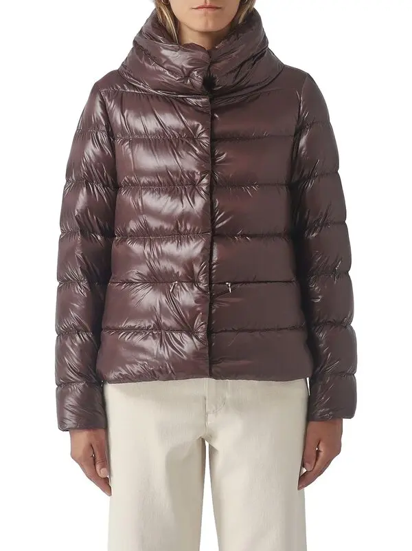 Herno Short Quilted Ultralight Down Jacket - Dark