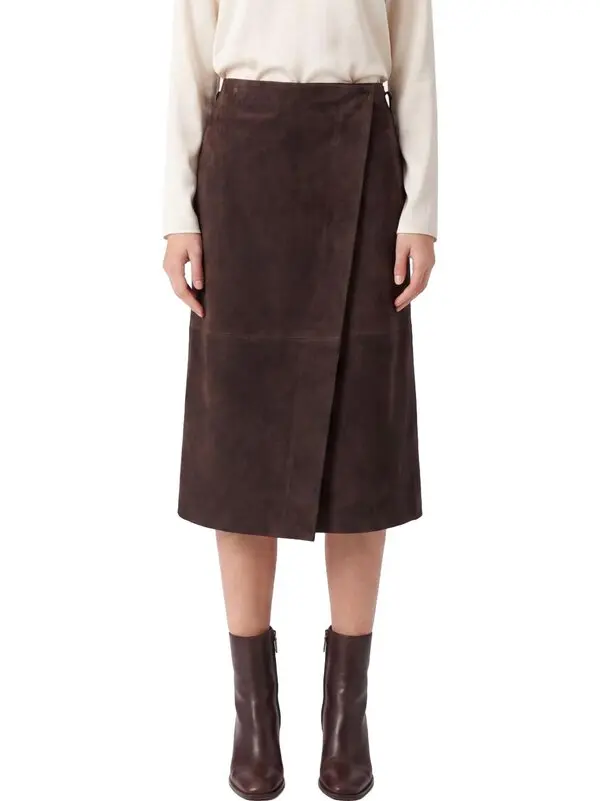 SEMICOUTURE Skirt - Brown