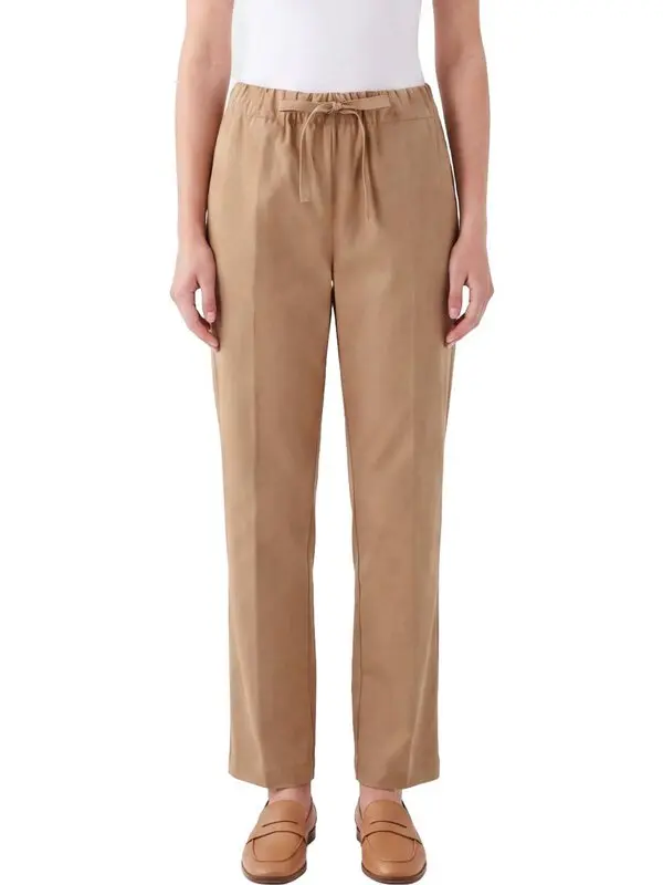 SEMICOUTURE Tailored Trousers - Beige