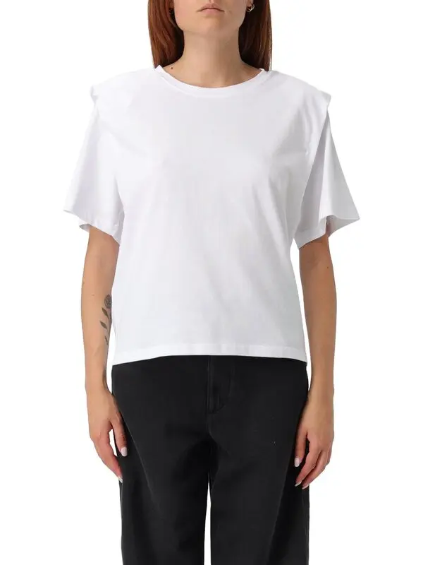 Isabel Marant Étoile T-shirt With Padded Shoulders - White
