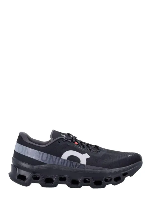 On Cloudmonster 1 Sneakers In Recycled Fabric - Black