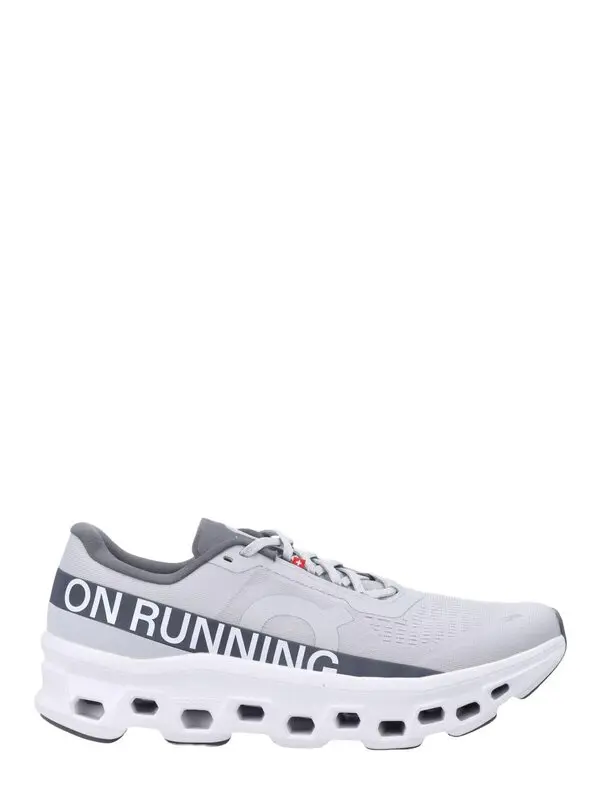 On Cloudmonster 1 Sneakers In Recycled Fabric - White