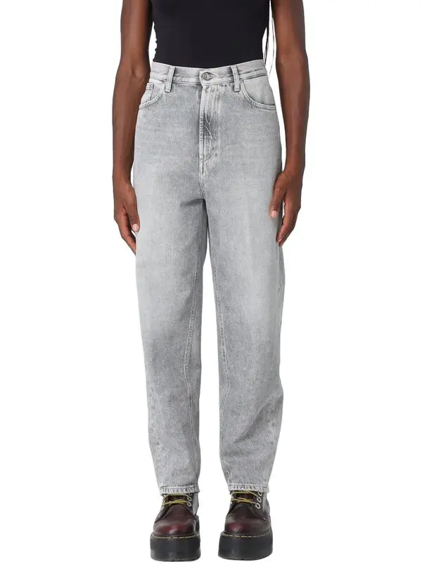 DONDUP Bessie High-rise Straight Leg Denim Jeans - Black