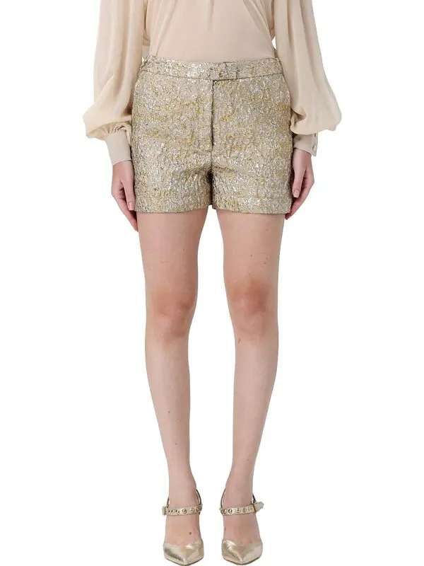 COLLINI MILANO 1937 Metallic Shorts - Gold