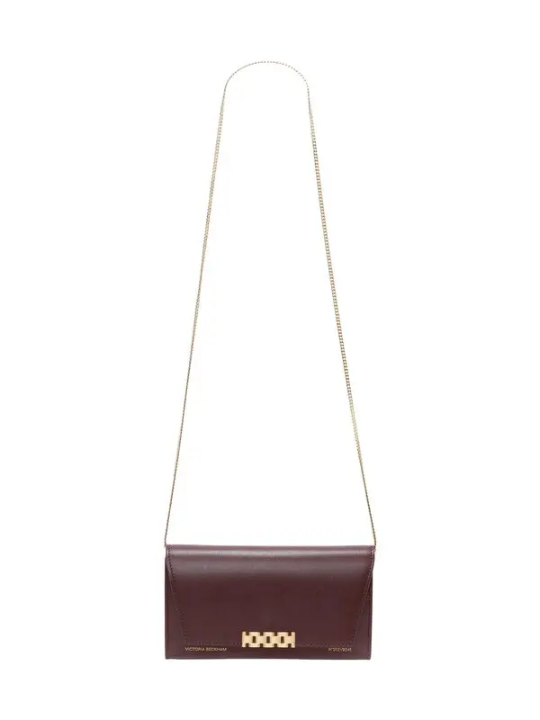 Victoria Beckham Wallet On Chain - Burgundy