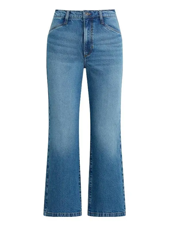 FAVORITE DAUGHTER The Ruby High Waist Wide Leg Jeans - Alton
