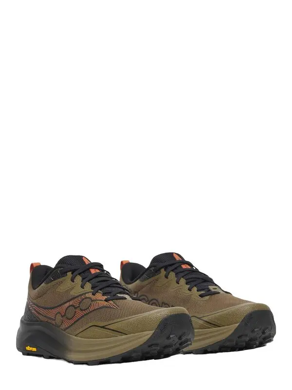 Saucony Peregrine 16 Trail Running Shoe - Field/black