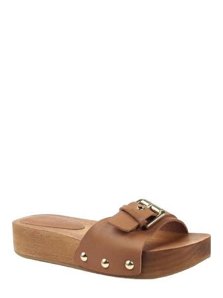 ZIGI Ninnah Leather Slide Sandal - Tanlt