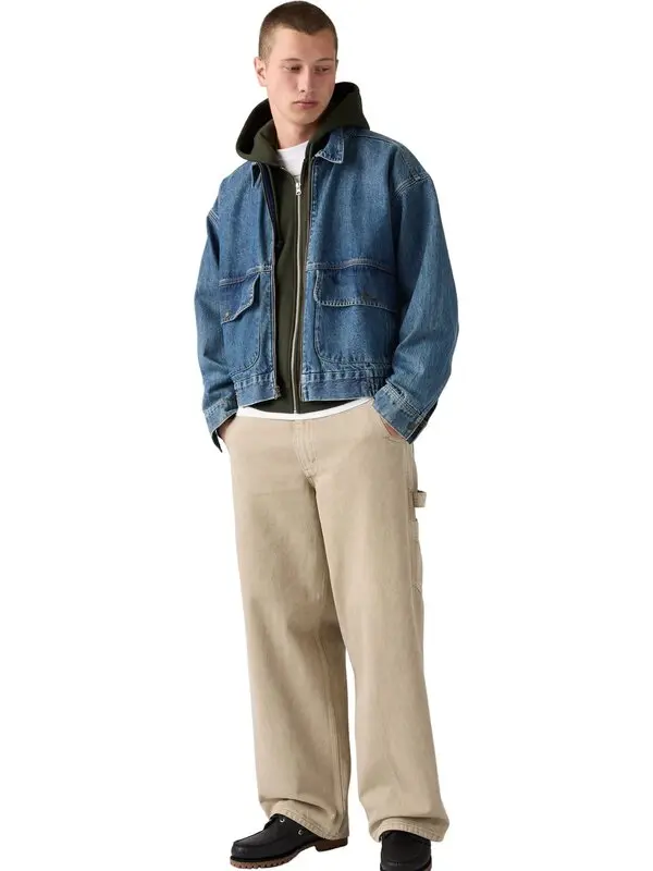 LEVI'S Extra Baggy Utility Garment Dye Jeans - Think Twice Garment Dye