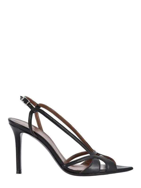 GIUSEPPE ZANOTTI Intriigo Zoe 90 Slingback Sandals - Black