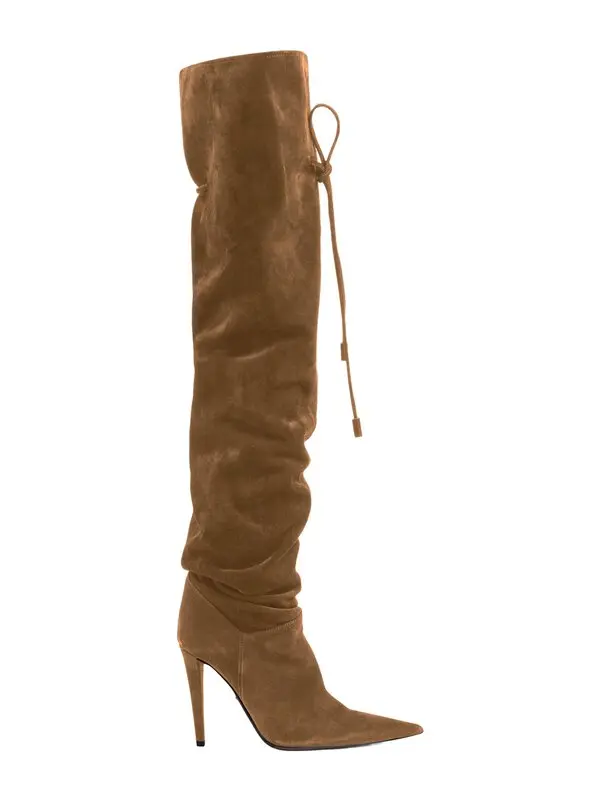 GIUSEPPE ZANOTTI Desire 105 Cuissard Boots - Beige
