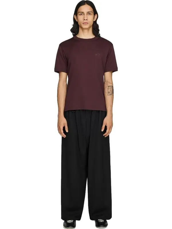 Adidas Y-3 Wool Straight Leg Pants - Black
