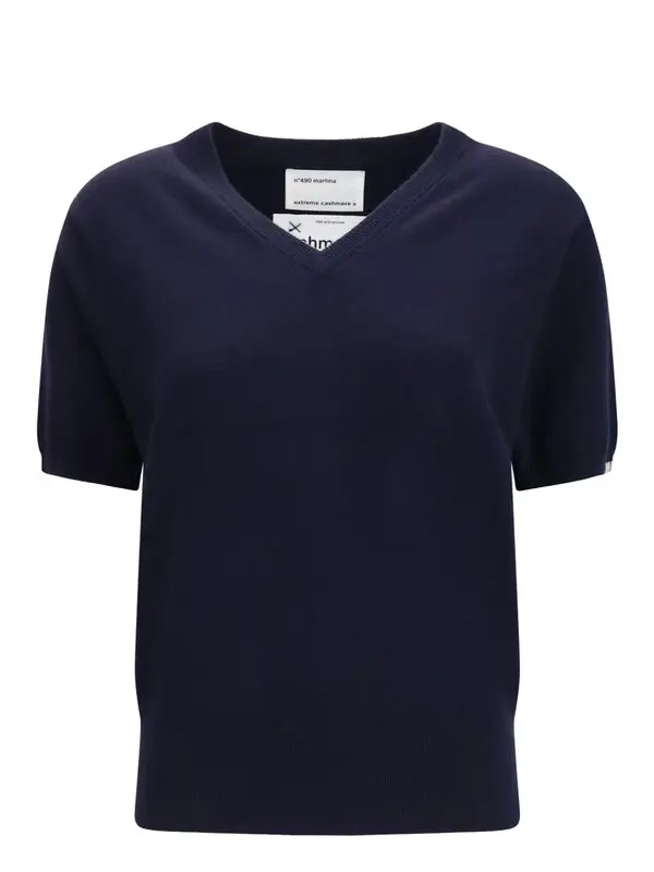 Extreme Cashmere N°490 Martina Cashmere Blend Sweater - Blue