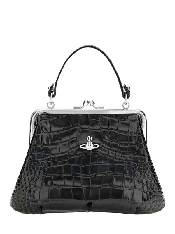 VIVIENNE WESTWOOD Granny Frame Handbag - Black