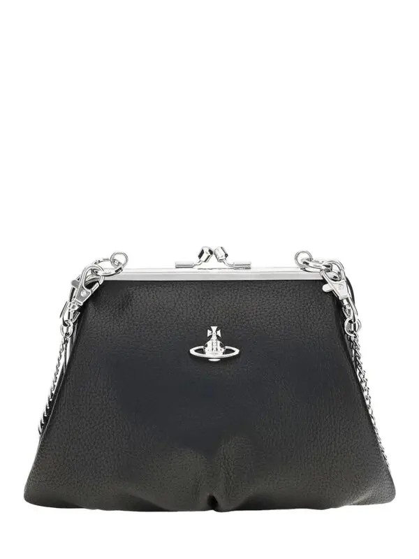 VIVIENNE WESTWOOD Granny Frame Handbag - Black