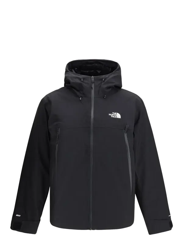 The North Face Mountain Range Down Hooded Jacket - Black