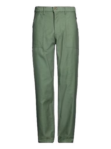 STAN RAY Cotton Canvas Tapered Leg Casual Pants - Green