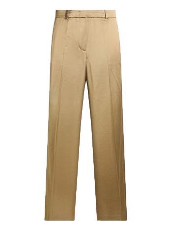 Peserico Viscose And Virgin Wool Wide-leg Pants - Beige