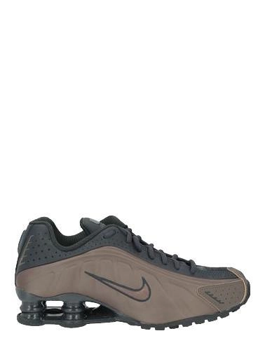 Nike Shox R4 Low-top Sneakers In Synthetic Material - Brown