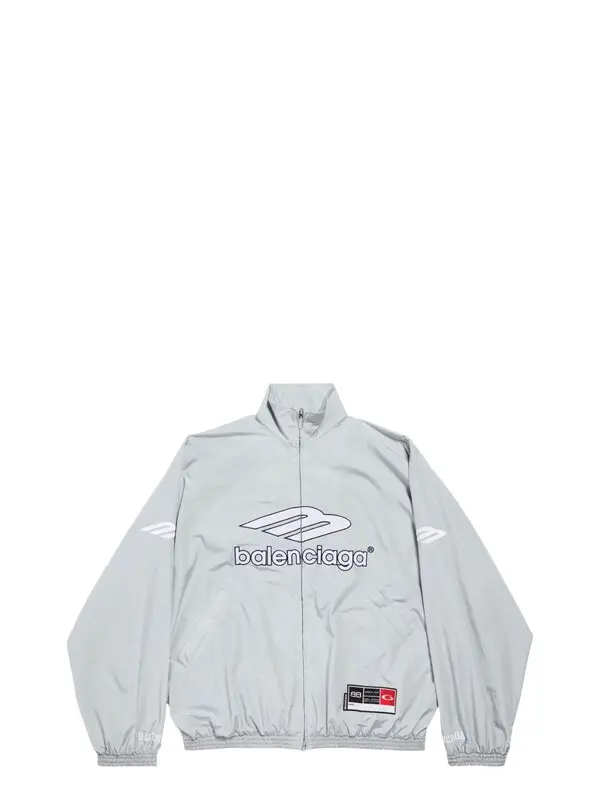 Balenciaga 3b Football Track Jacket - New Grey