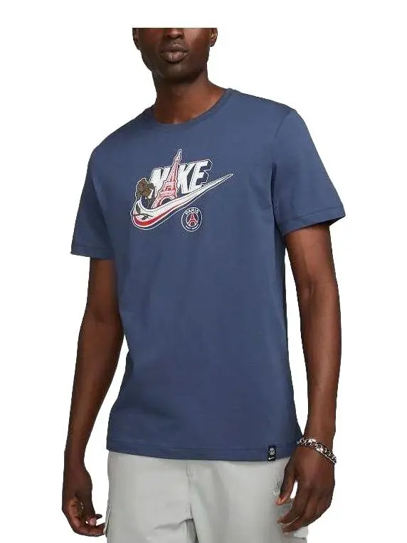 Nike Paris Saint-germain T-shirts - Navy
