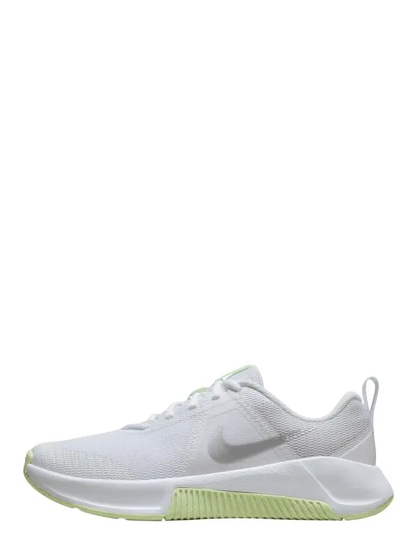 Nike Mc Trainer 3 Athletic Sneakers - White/barely Volt/metallic Silver