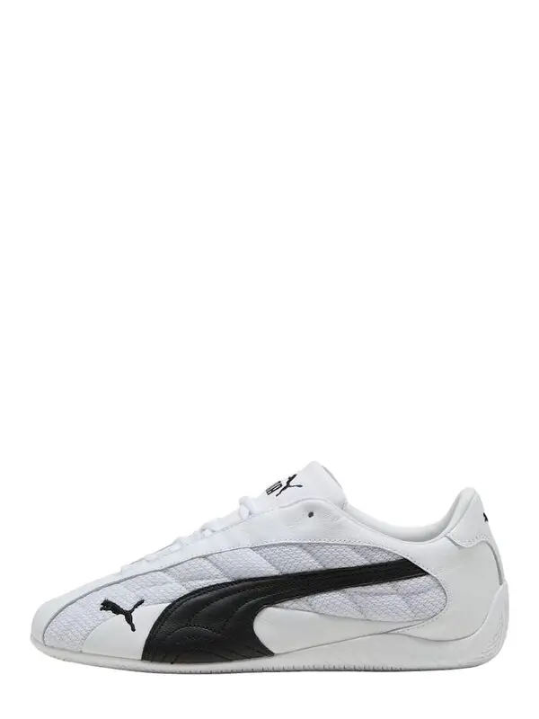 PUMA Speedcat Plus Leather Sneakers - White/black