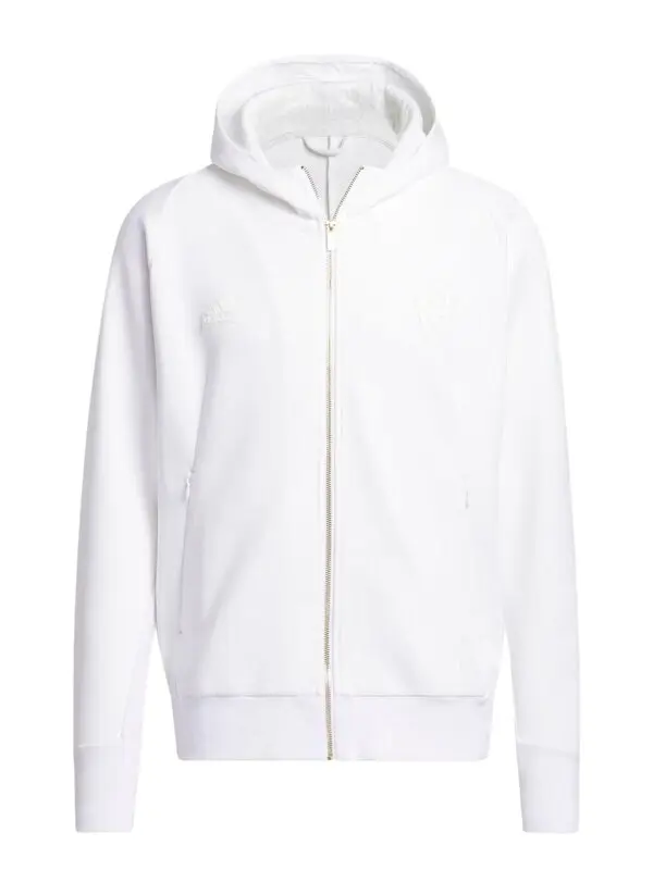 Adidas Mahomes Z.n.e. Premium Full-zip Sweatshirt Asia Sizing - White