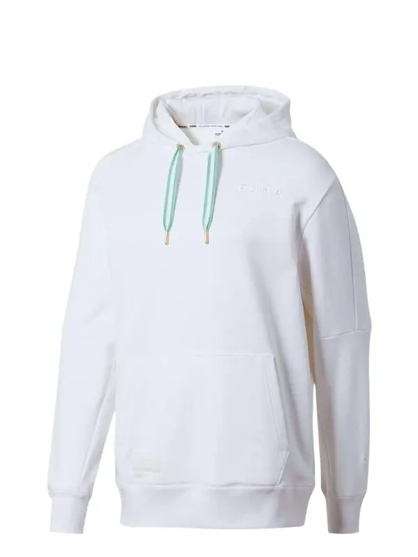 PUMA Tear Drop Hoodie Sweatshirt - White