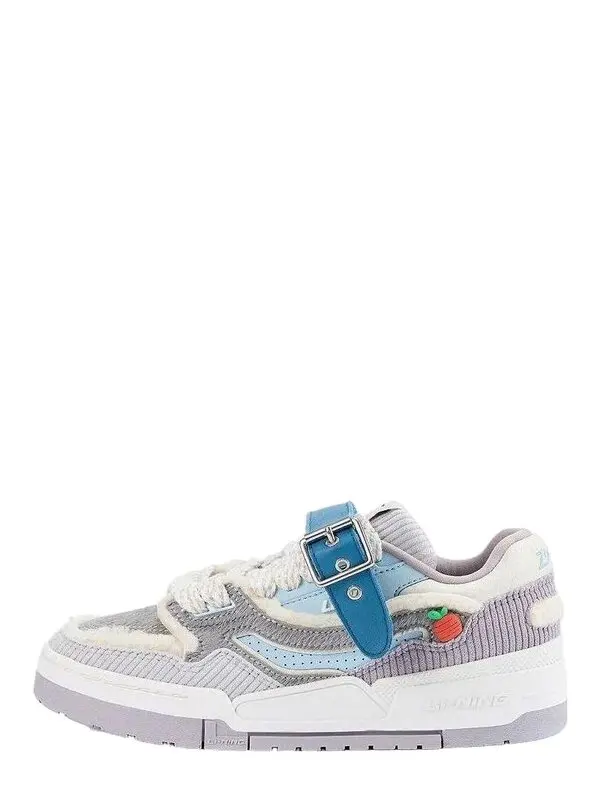 LI-NING 001 Btc X Disney 'zootopia Special Box' Sneakers - Grey/white/blue